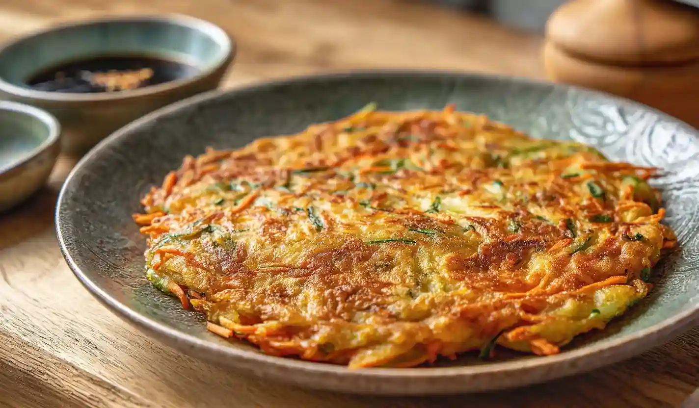 Korean Vegetable Pancake (Yachaejeon) – Crispy & Customizable