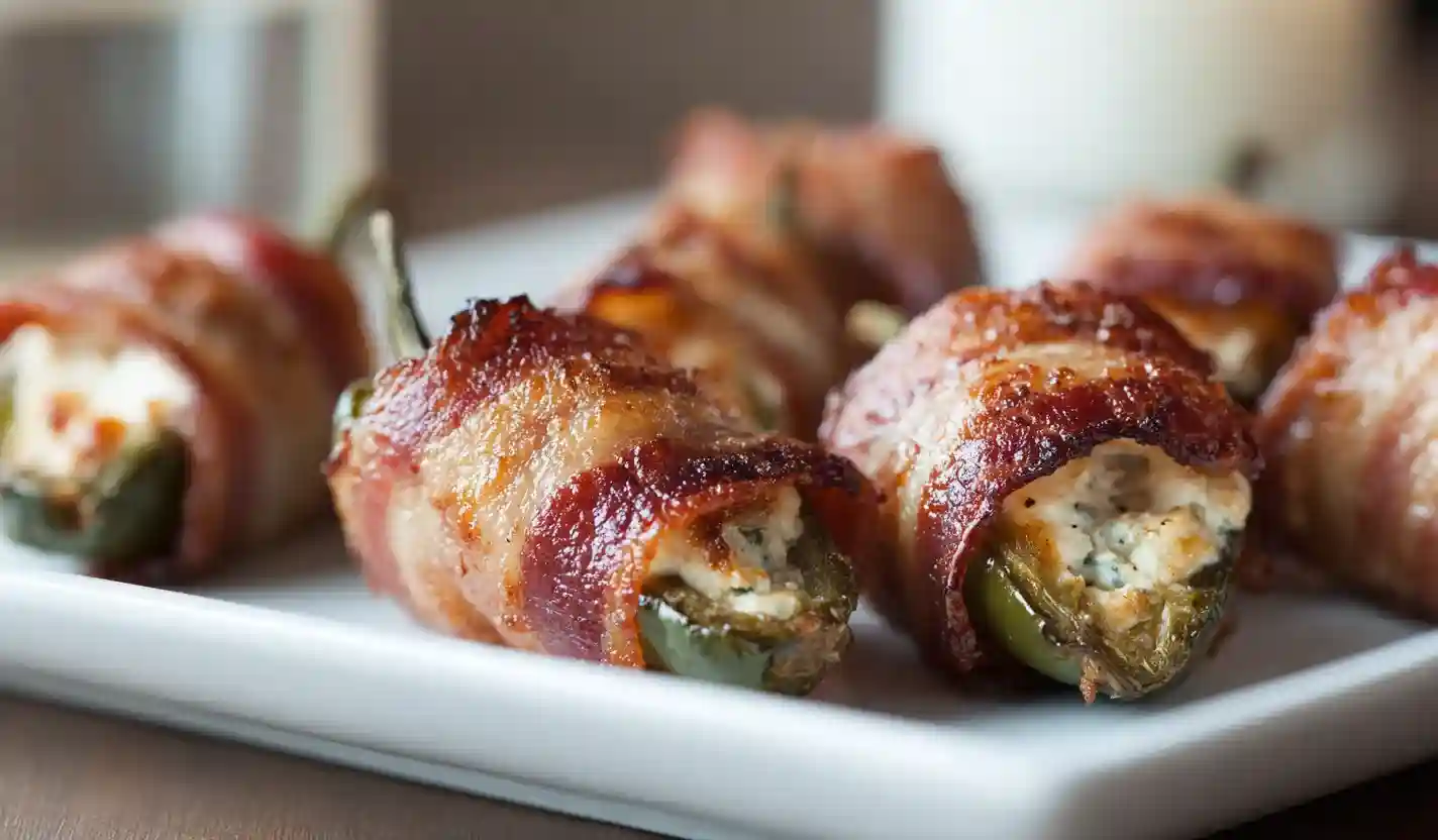 classic Bacon Wrapped Jalapeño Poppers – Easy Party Appetizer