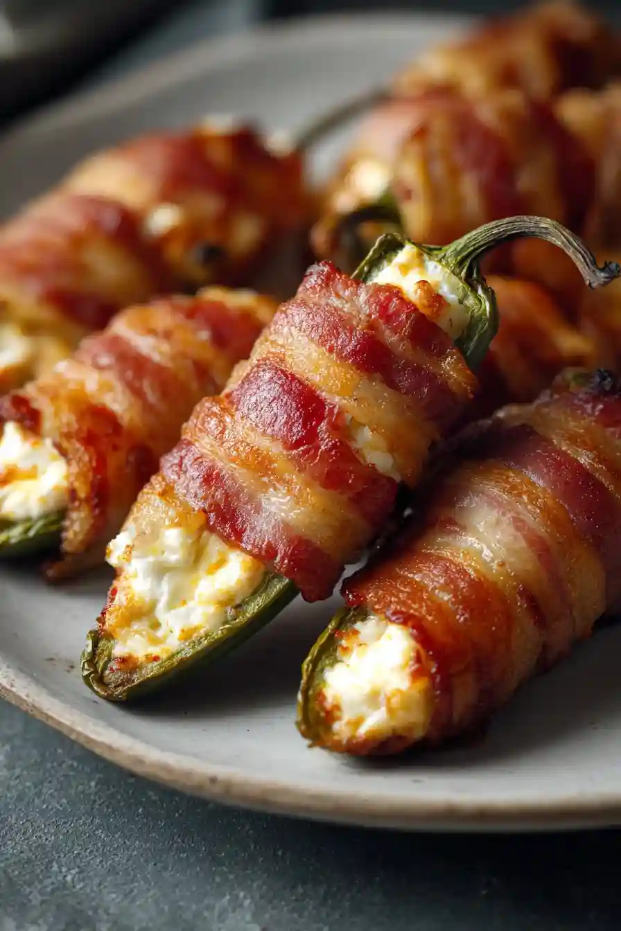 classic Bacon Wrapped Jalapeño Poppers – Easy Party Appetizer