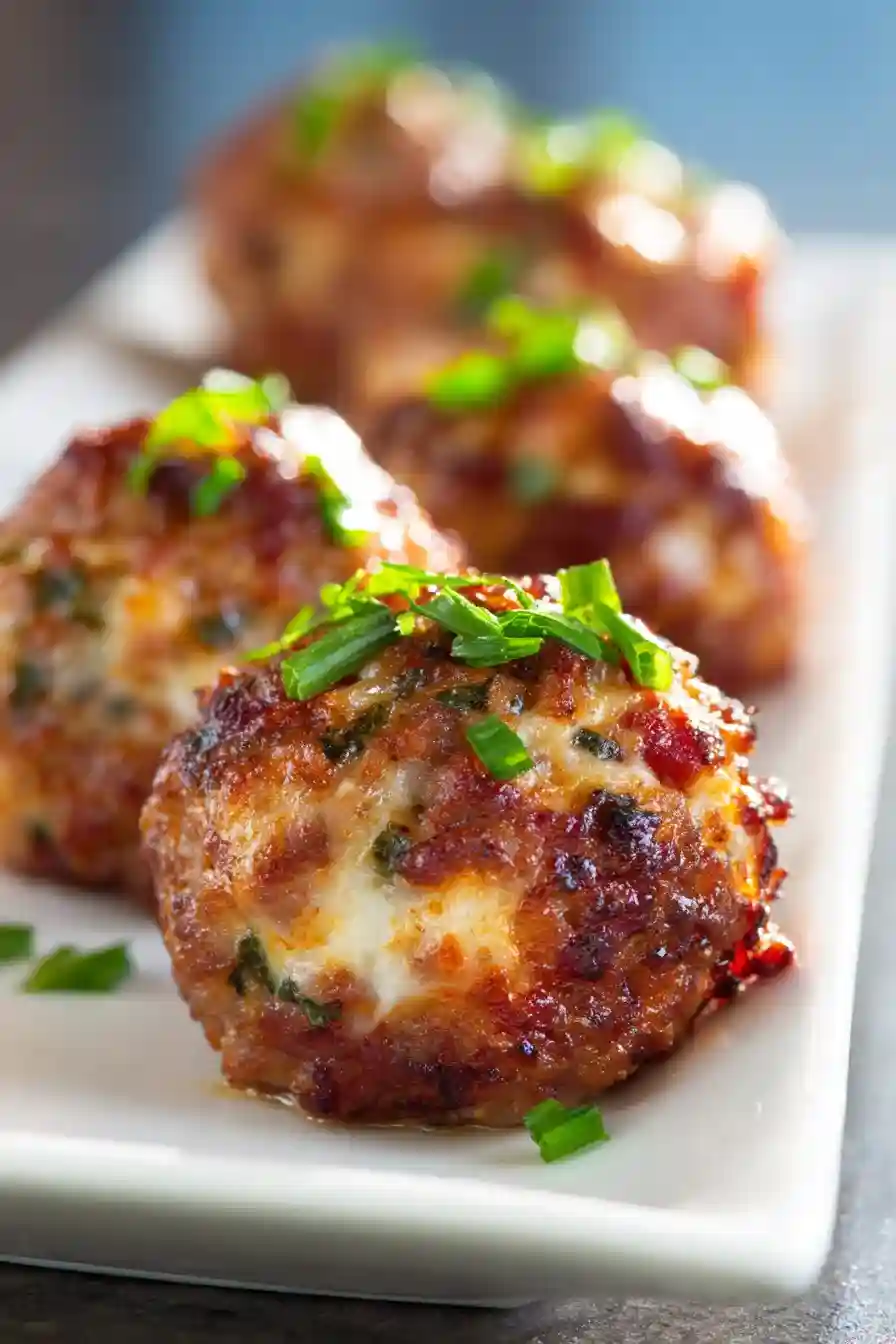 Sausage Jalapeño Cheese Balls: Hearty Party Bites Guests Love