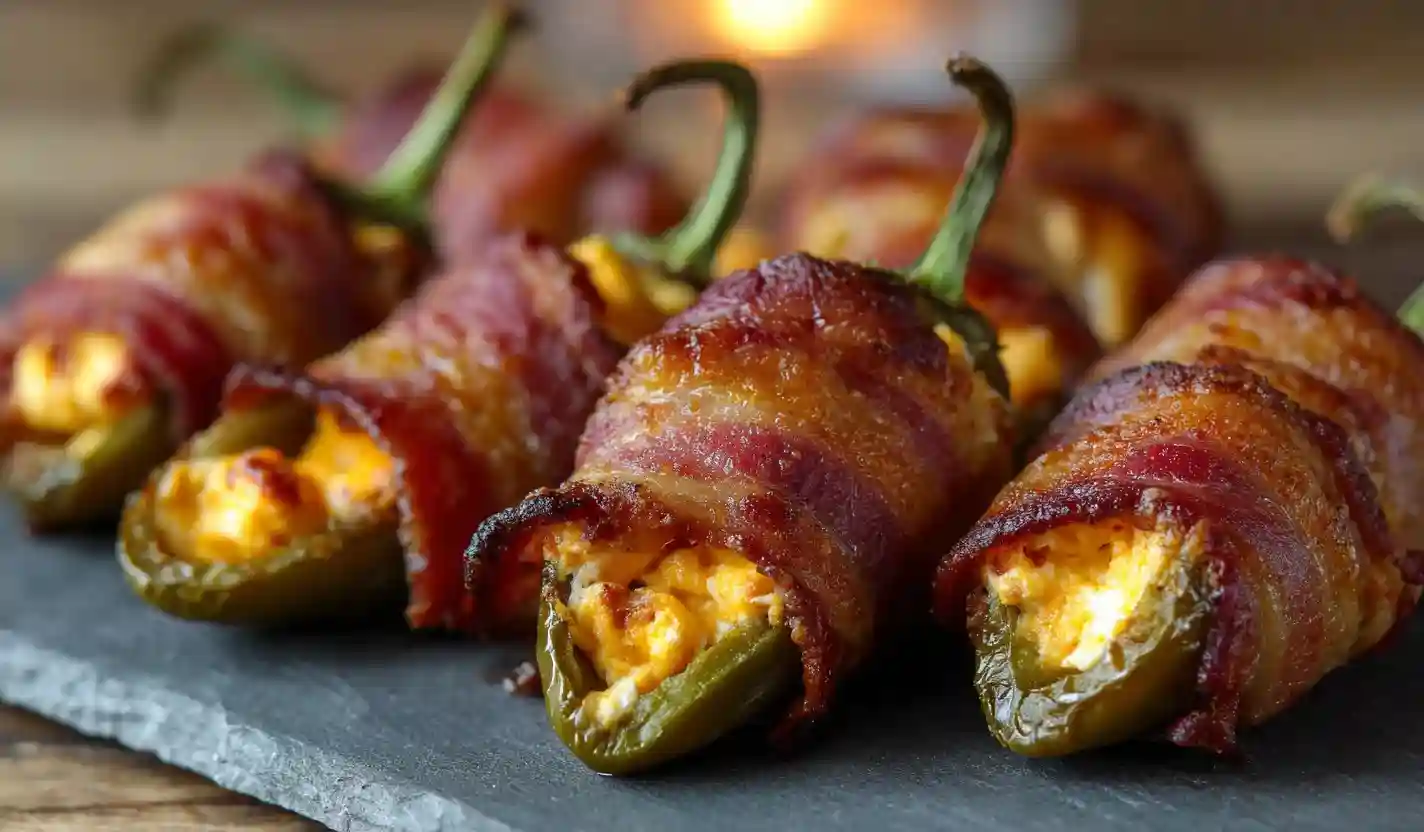 Keto Jalapeño Poppers – Easy Bacon-Wrapped Low-Carb Snack