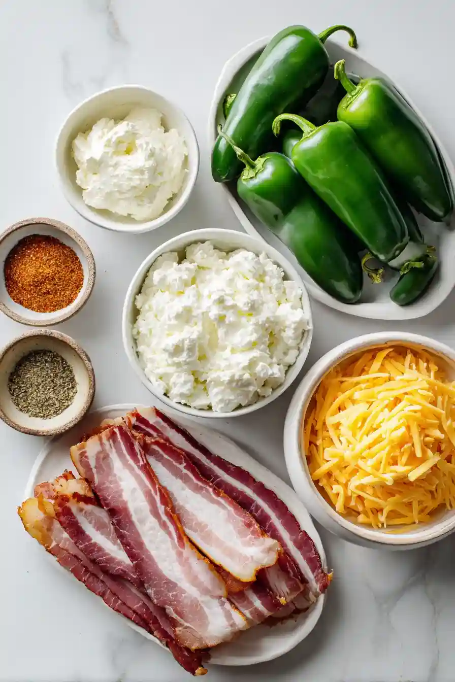 Keto Jalapeño Poppers – Easy Bacon-Wrapped Low-Carb Snack