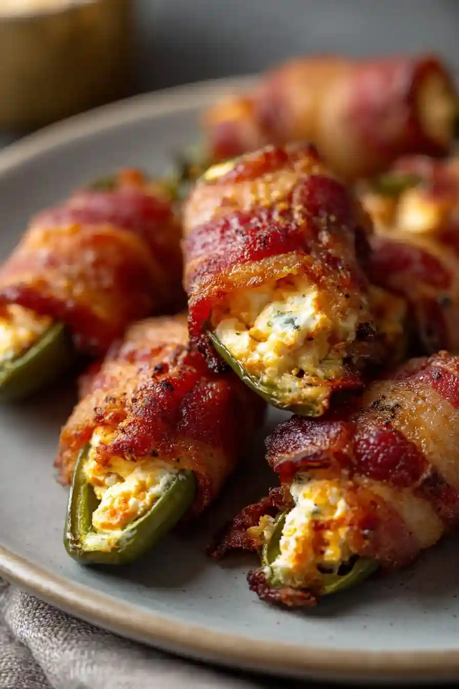 Keto Jalapeño Poppers – Easy Bacon-Wrapped Low-Carb Snack