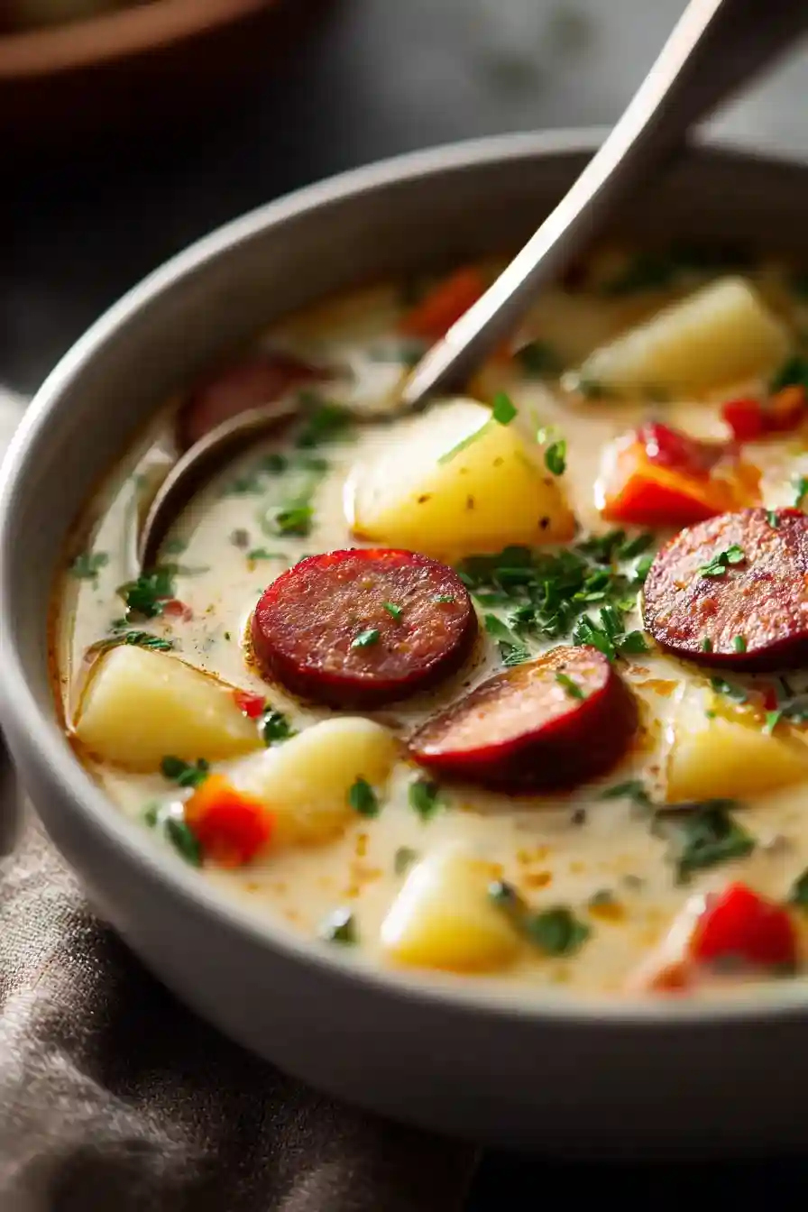 Andouille Sausage Potato Soup – Bold 1-Pot Cajun Dinner
