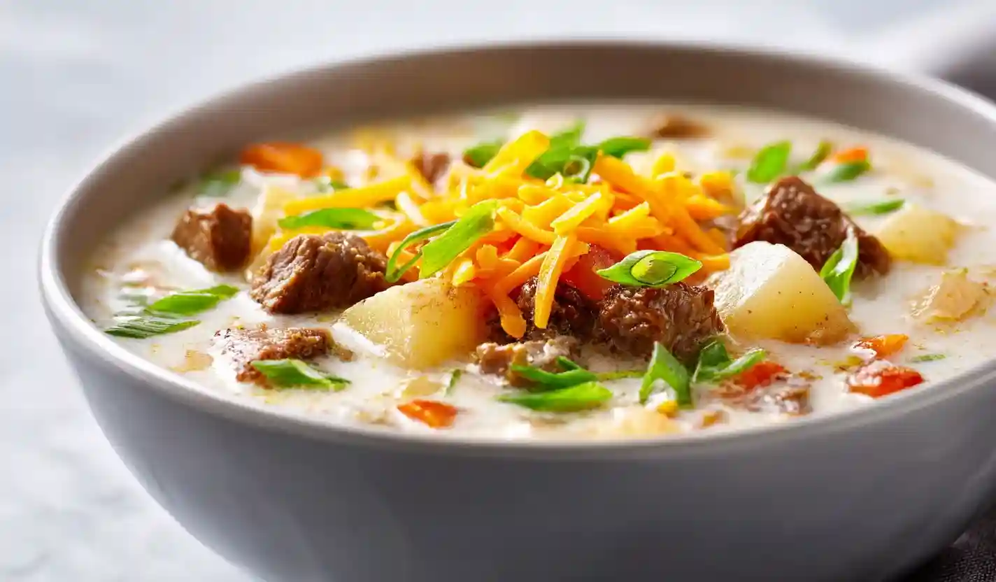 Beef Corn Chowder – Hearty 1-Pot Creamy Fall Soup