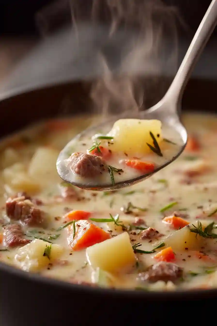 Beef and Potato Chowder – Hearty 1-Pot Fall Favorite