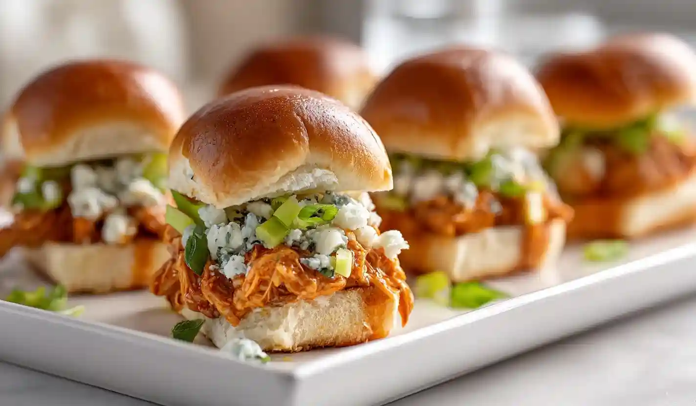 Buffalo Chicken Sliders with Bacon and Onion – Bold & Hearty Bites