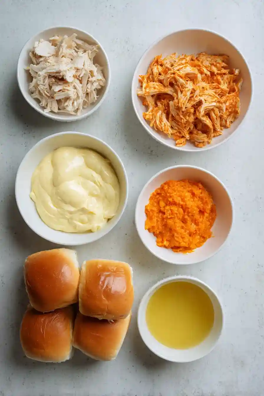 Buffalo Chicken Sliders with Cheese Sauce – Game Day Comfort Food