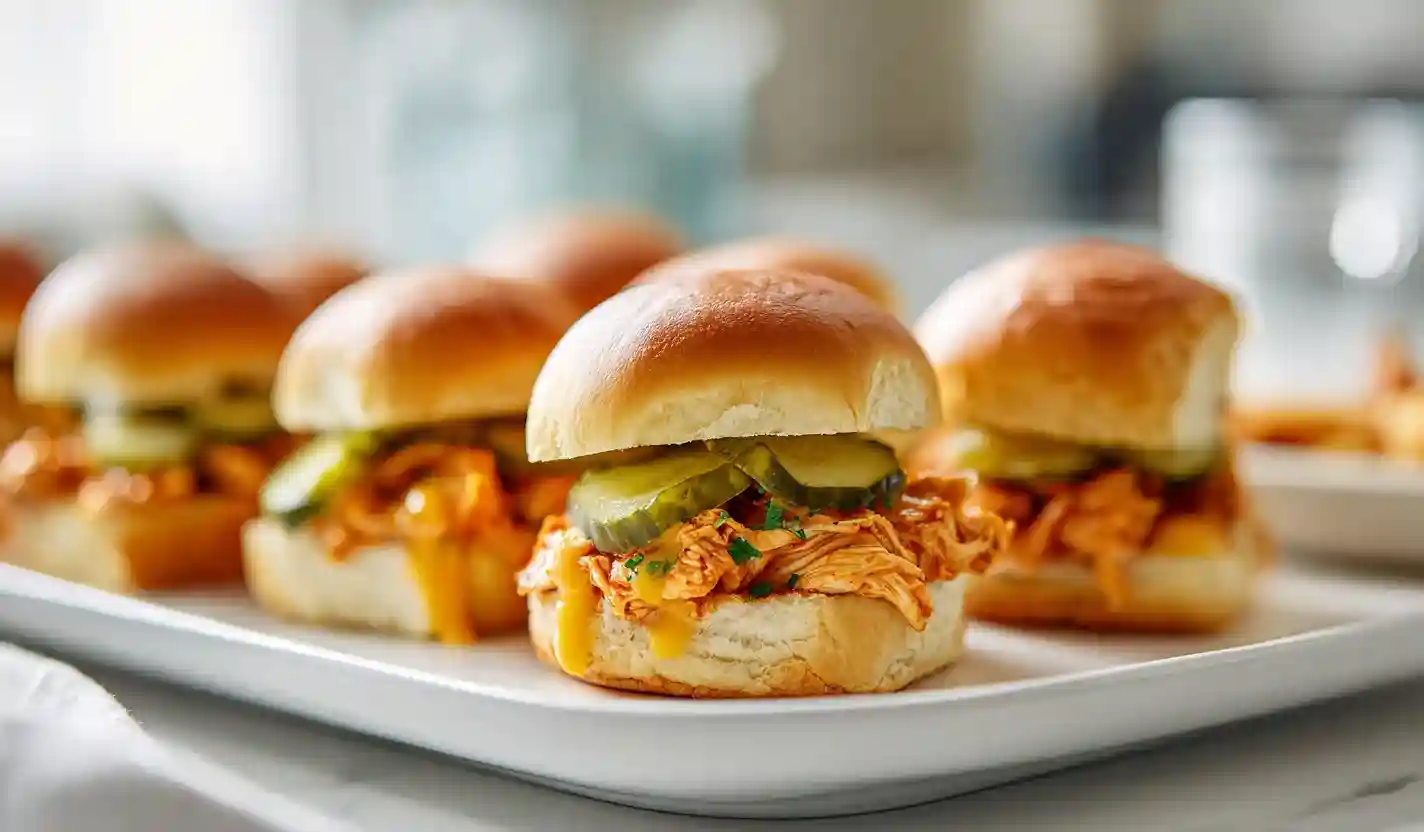 Buffalo Chicken Sliders with Bacon and Onion – Bold & Hearty Bites