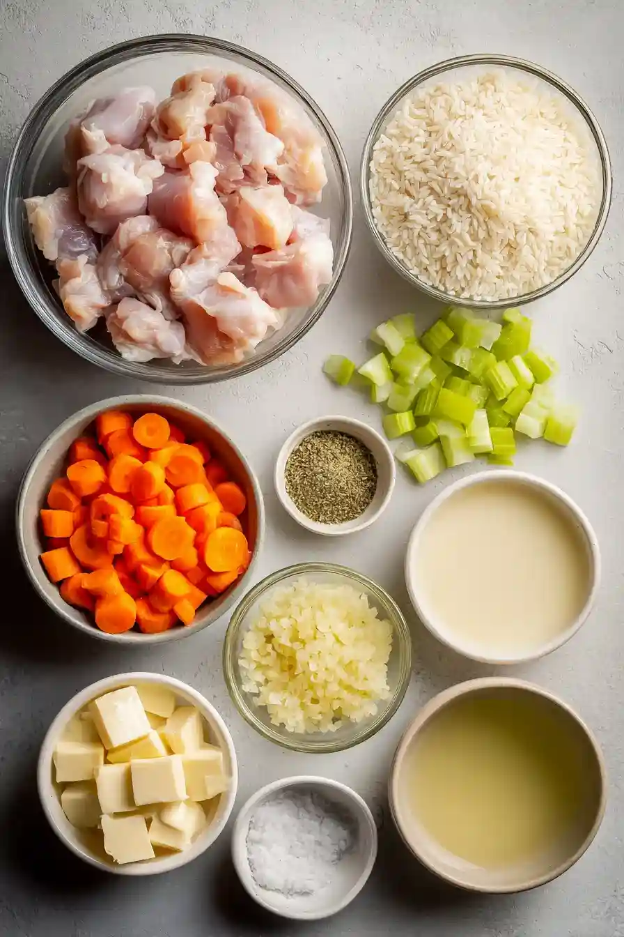 Chicken Rice Soup – Easy, Creamy Comfort in 30 Minutes