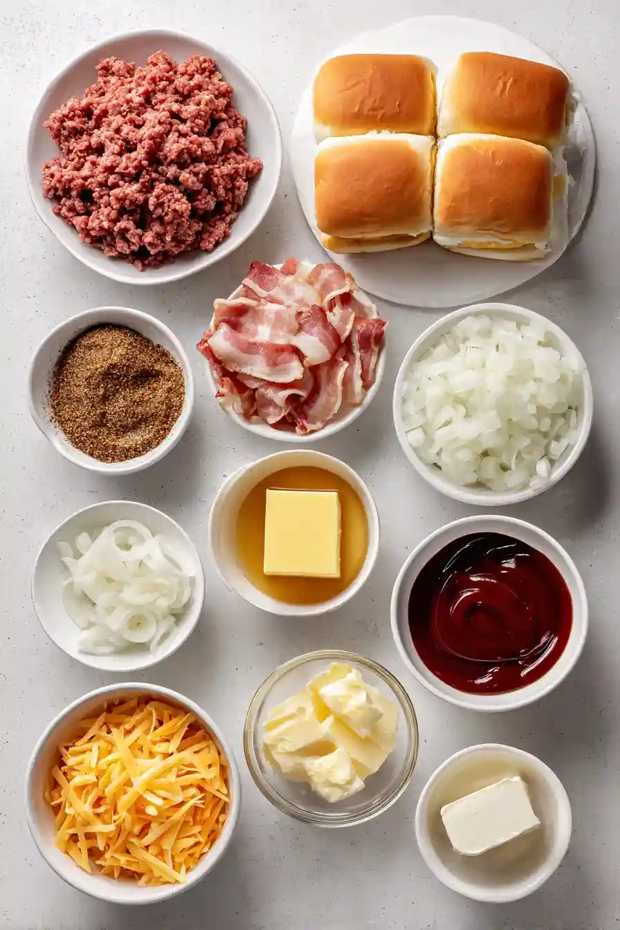 Cowboy Bacon Sliders Recipe – Easy Football Food with Ground Beef and ...