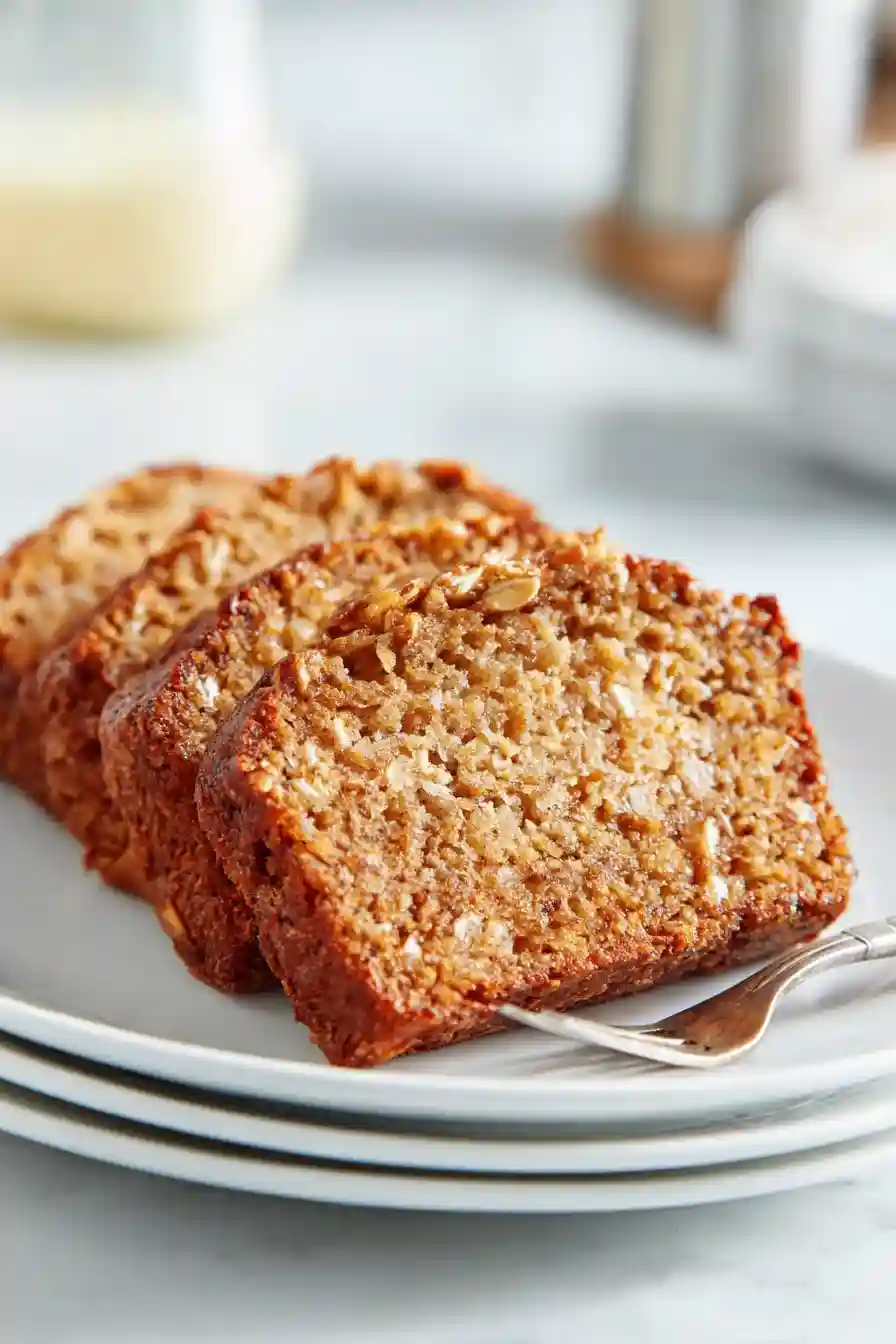 Hearty Oatmeal Banana Bread – Simple, Filling & Soft
