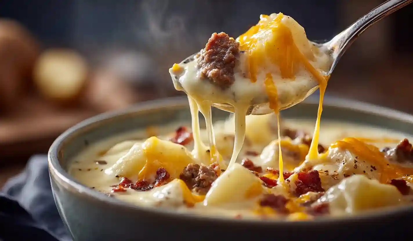 Loaded Beef Potato Soup – Hearty 1-Pot Cozy Meal