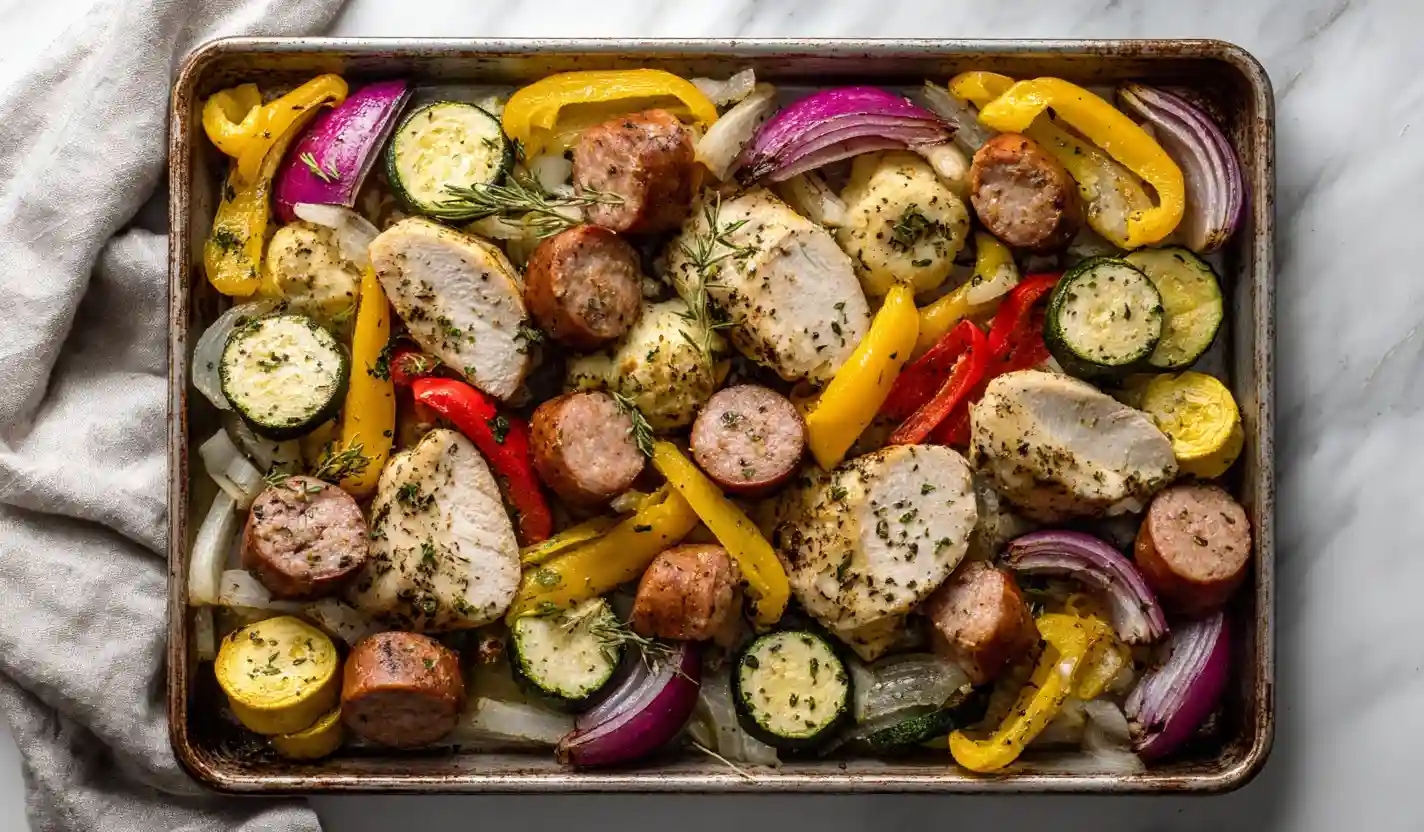 lemon herb sheet pan chicken – Easy Family Dinner