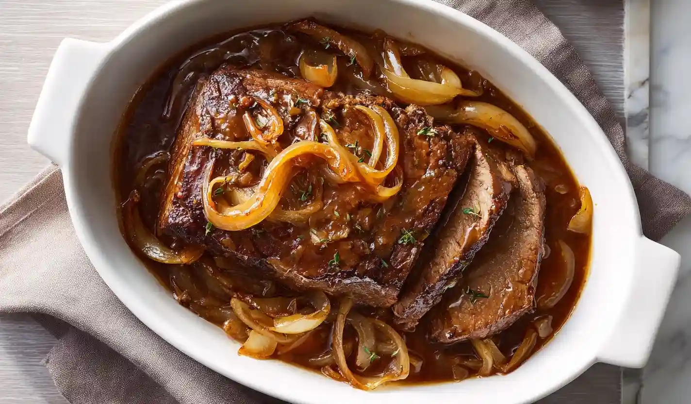 Onion Gravy Pot Roast – Hearty Cozy Beef Dinner
